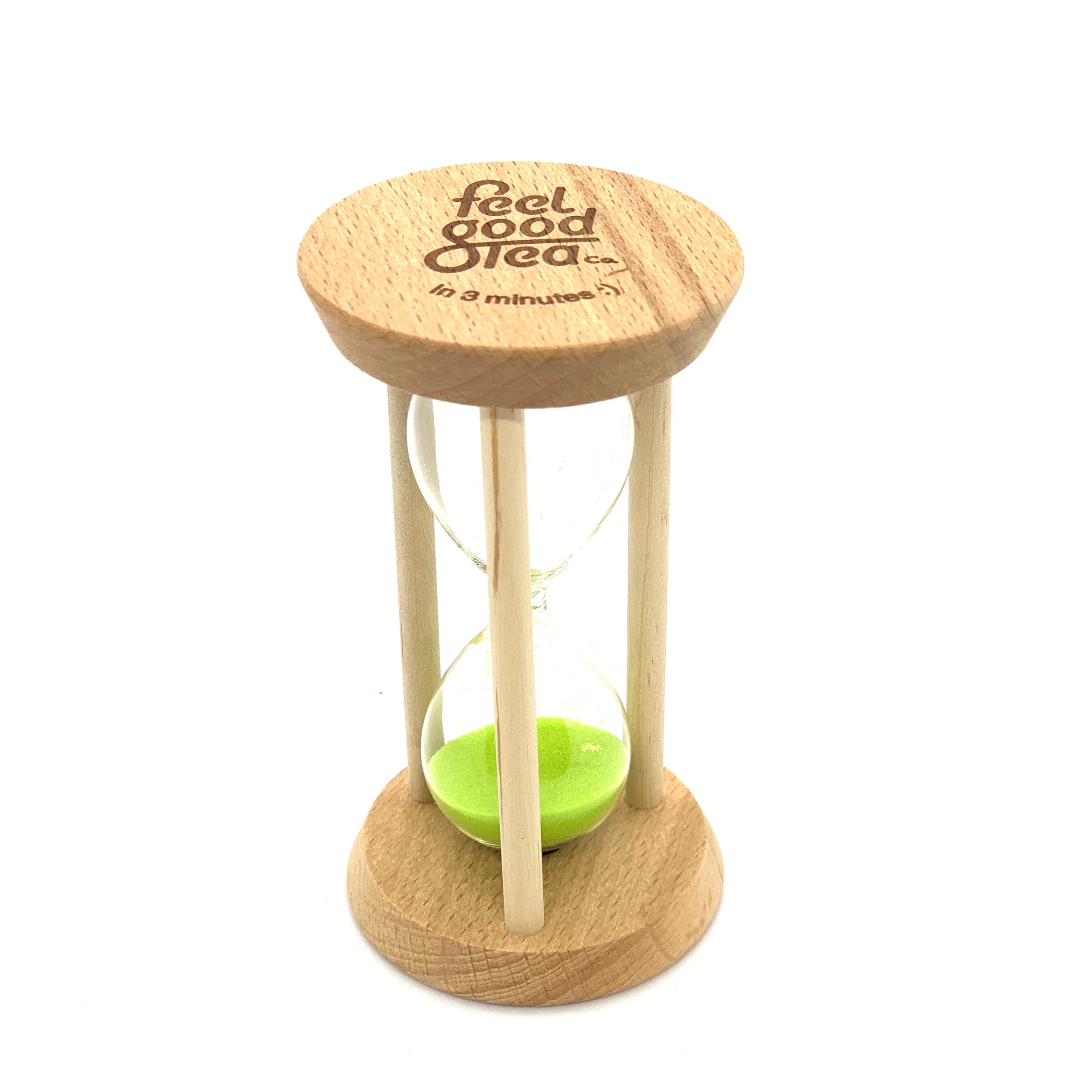 3-minute Tea Timer (Green) – Feel Good Tea Co.